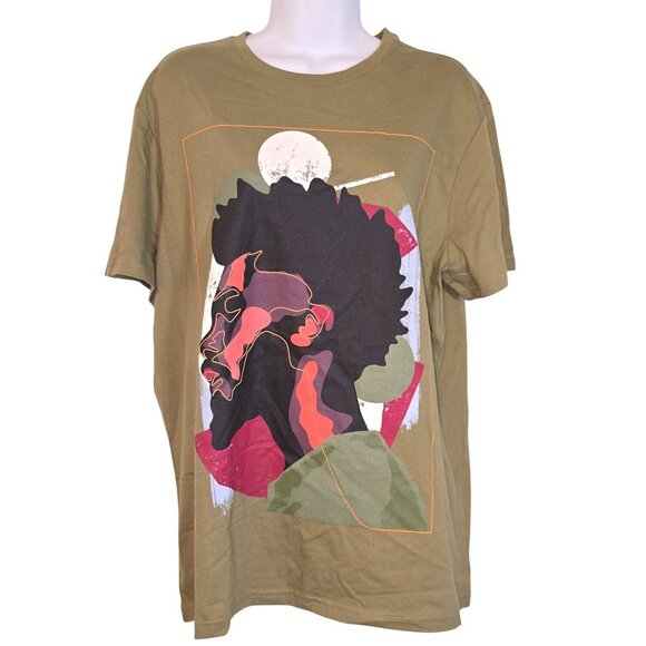 Target | Tops | Black History Month Target Size L Green With Artistic ...